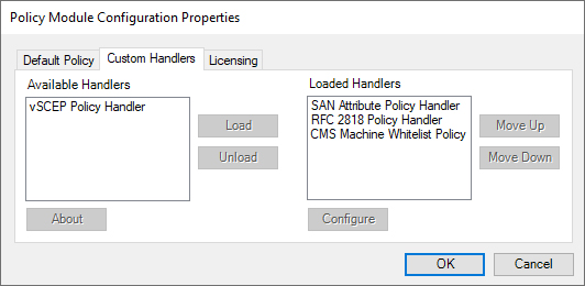 Installing The Keyfactor Ca Policy Module Handlers