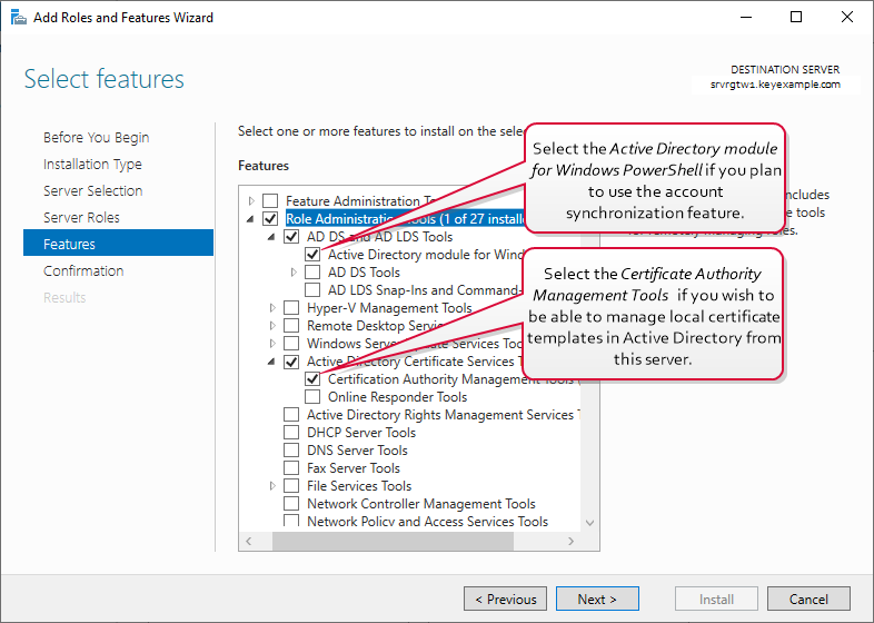 Add Remote Server Administration Tools