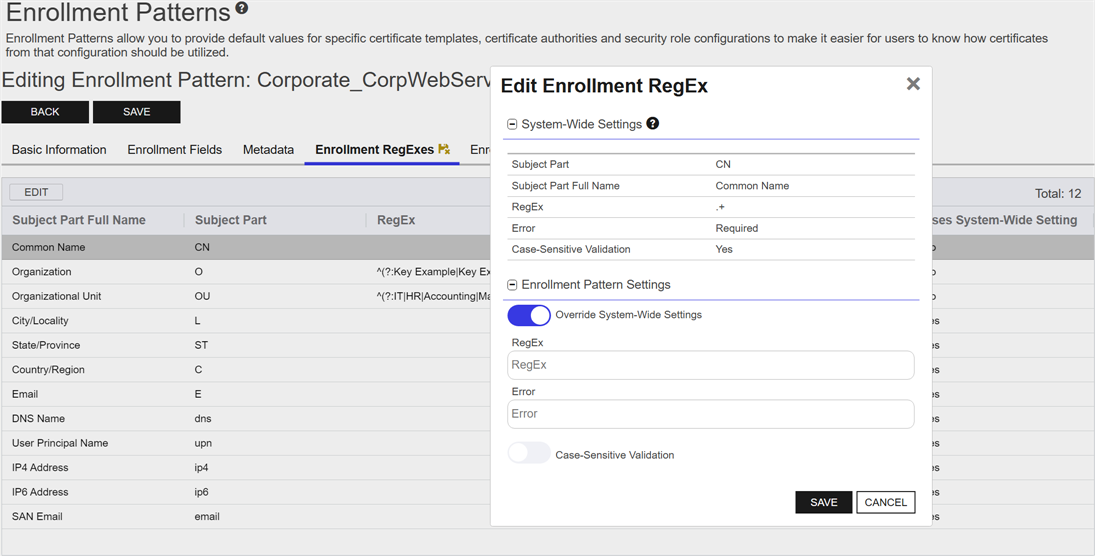 Preparing Keyfactor Command for the Gateway