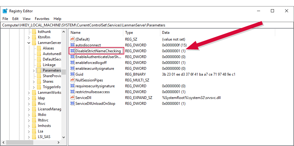Disable Loopback Checking
