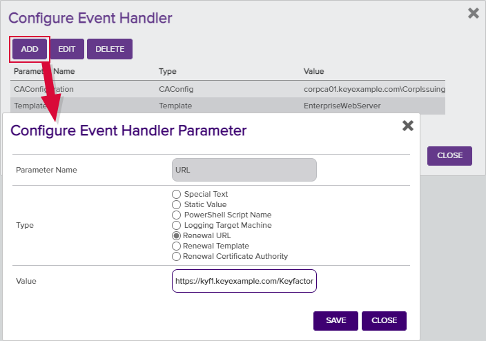 Adding Renewal Handlers to Expiration Alerts