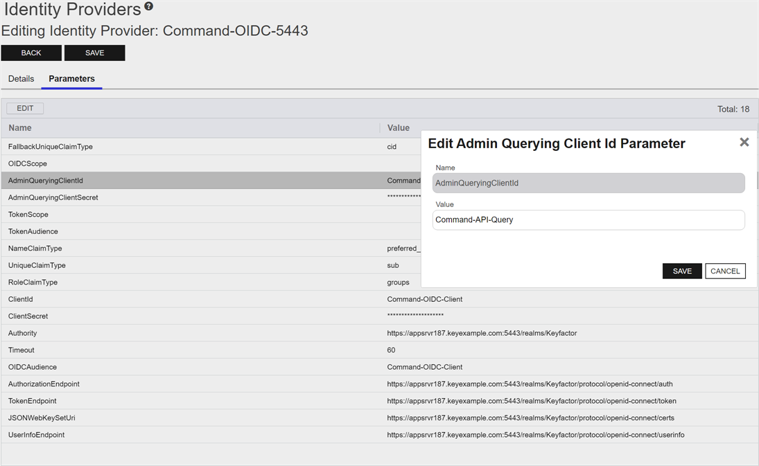 Identity Provider Operations