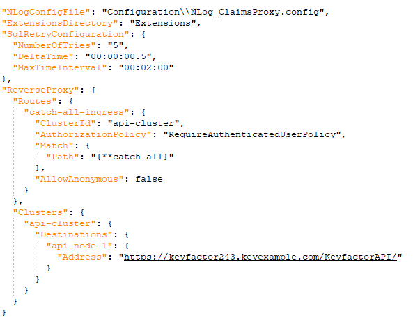 Keyfactor Command Claims Proxy Services