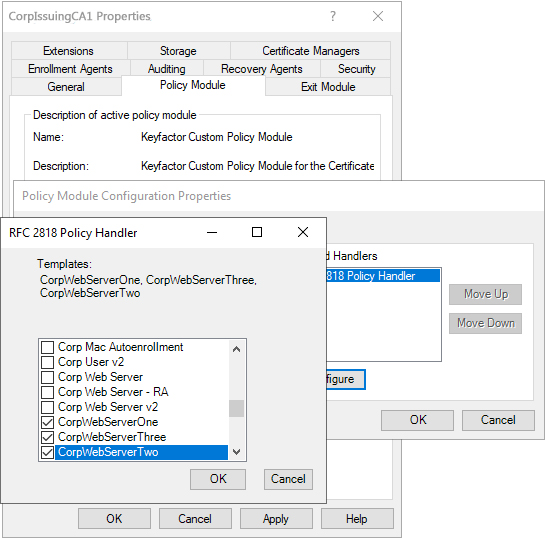 Install the Keyfactor RFC 2818 Policy Handler