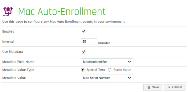 Server Side Configuration