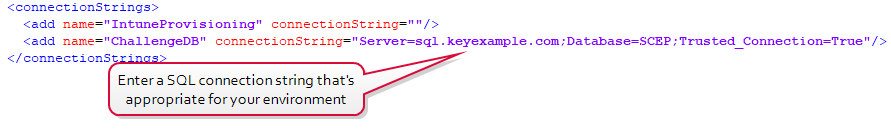 Using a SQL Database (Optional)